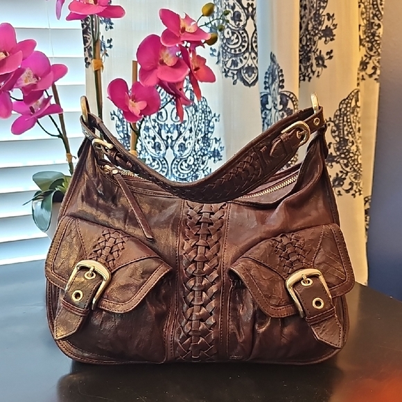 Junior Drake | Bags | Junior Drake Leather Hobostyle Bag | Poshmark